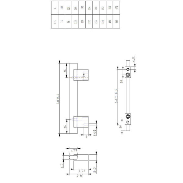 Richelieu Expression 10 1/8" Center to Center Handle Bar Pull & Reviews ...