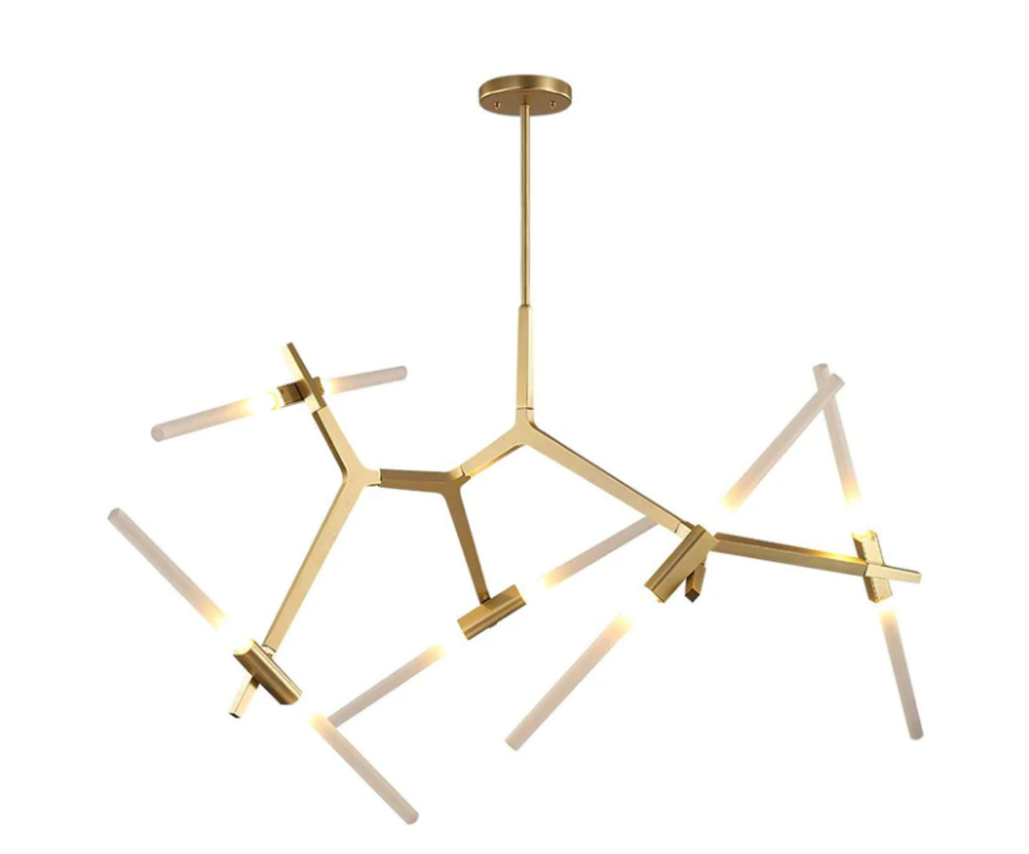 George Oliver Dmitar Modern Linear Chandelier | Wayfair
