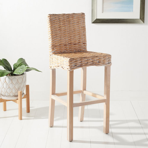 Bayou Breeze Normandie 29.50" Bar Stool & Reviews | Wayfair