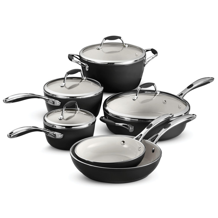 Tramontina Gourmet Ceramica Deluxe 10 Piece Non Stick Cookware Set ...