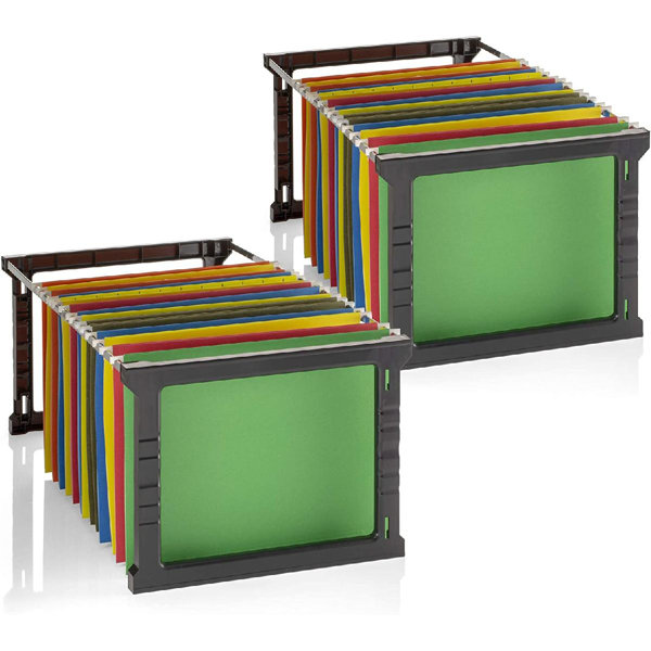Plastic Hanging File Box | Wayfair