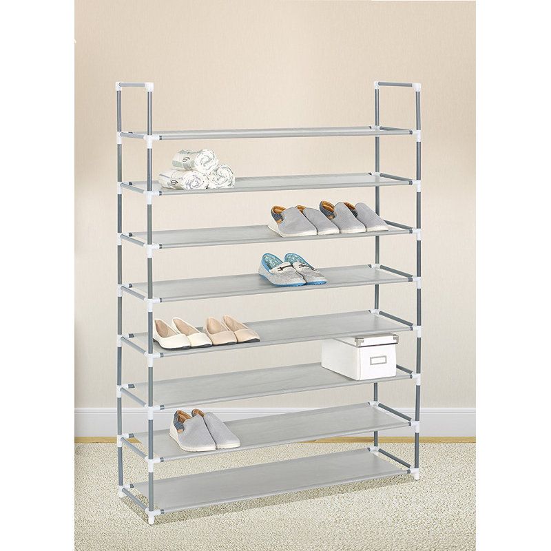 Rebrilliant 50 Pair Shoe Rack & Reviews | Wayfair