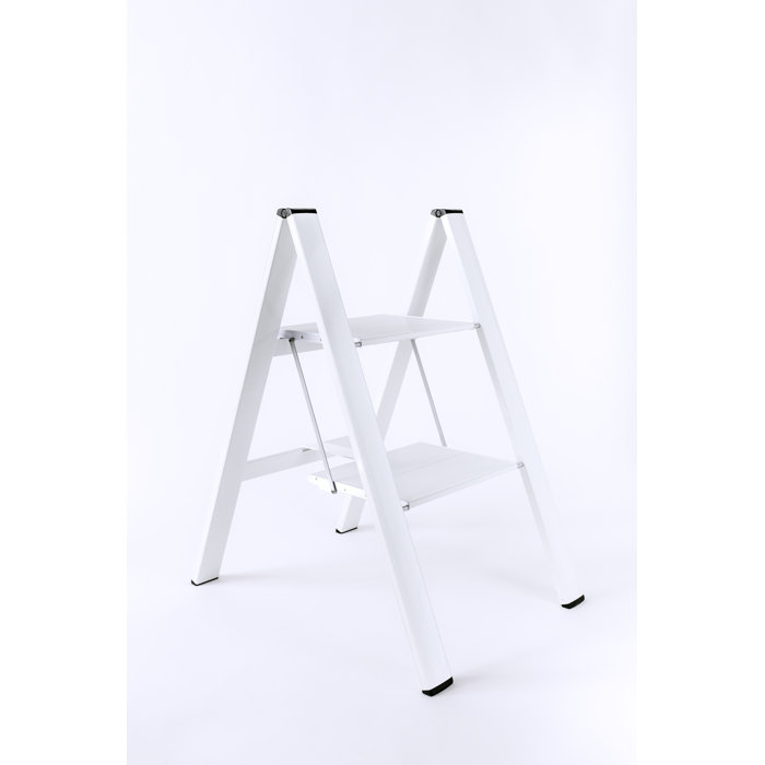 WFX Utility™ 2 - Step Aluminum Lightweight Folding Step Stool & Reviews ...