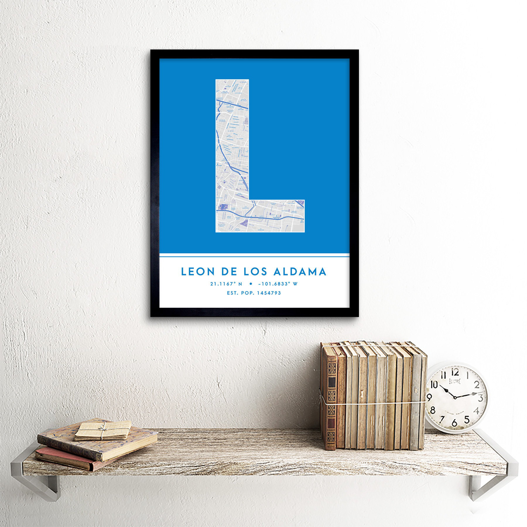 Wee Blue Coo Leon De Los Aldama City Map Leon De Los Aldama Mexico City ...
