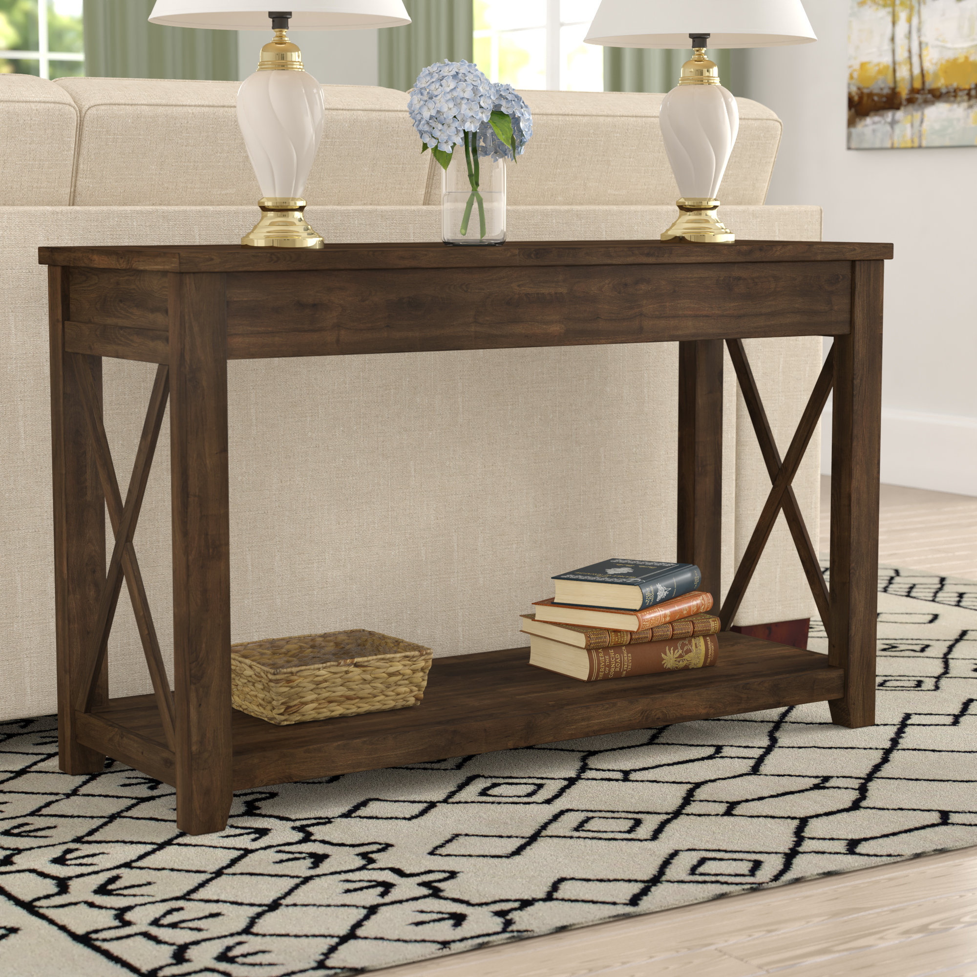 Lark Manor Winni 48'' Console Table & Reviews | Wayfair