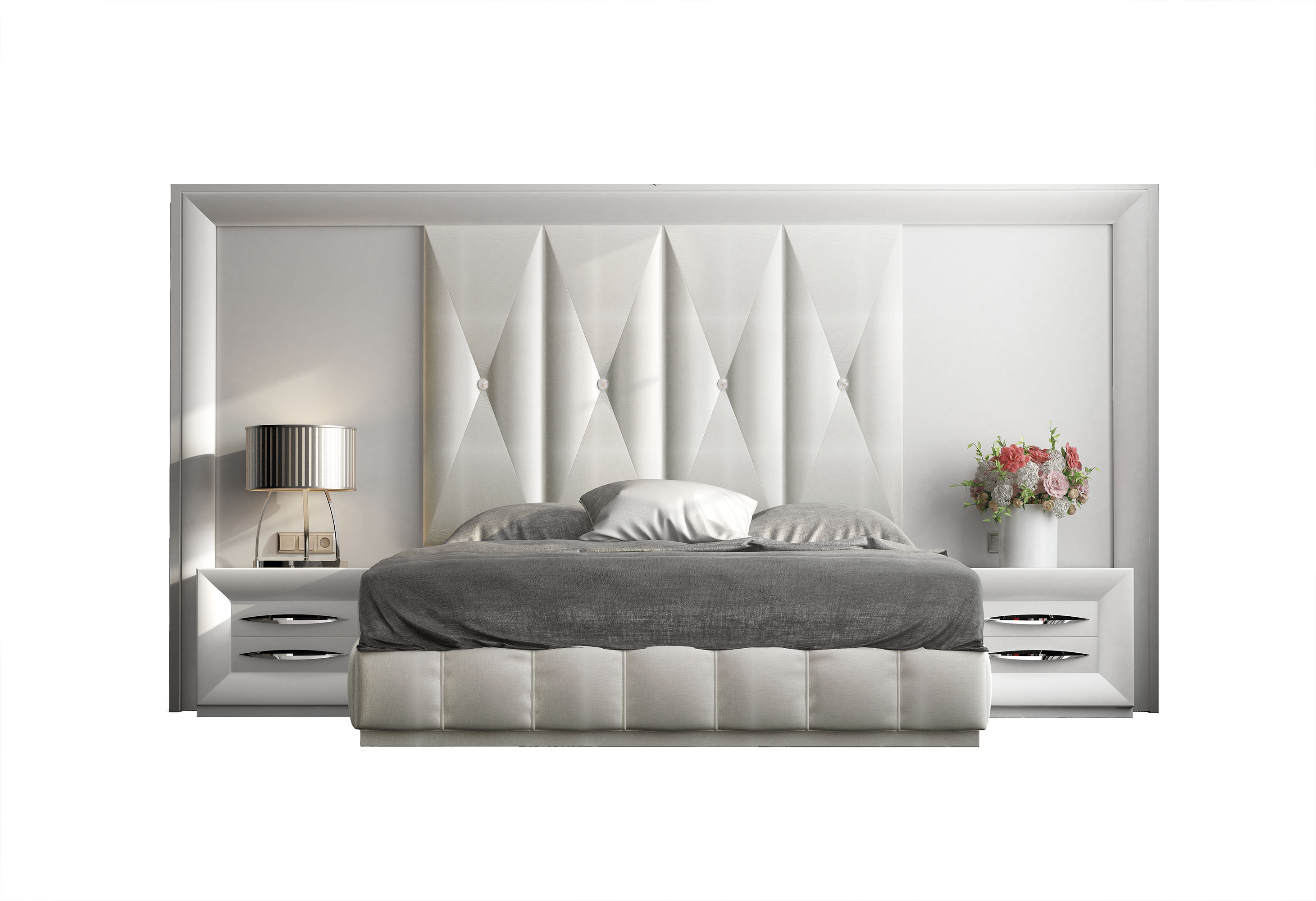 Hispania Home London Bedor 124 King Bedroom Set | Wayfair