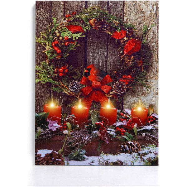 The Holiday Aisle® Wrapped Canvas Graphic Art | Wayfair