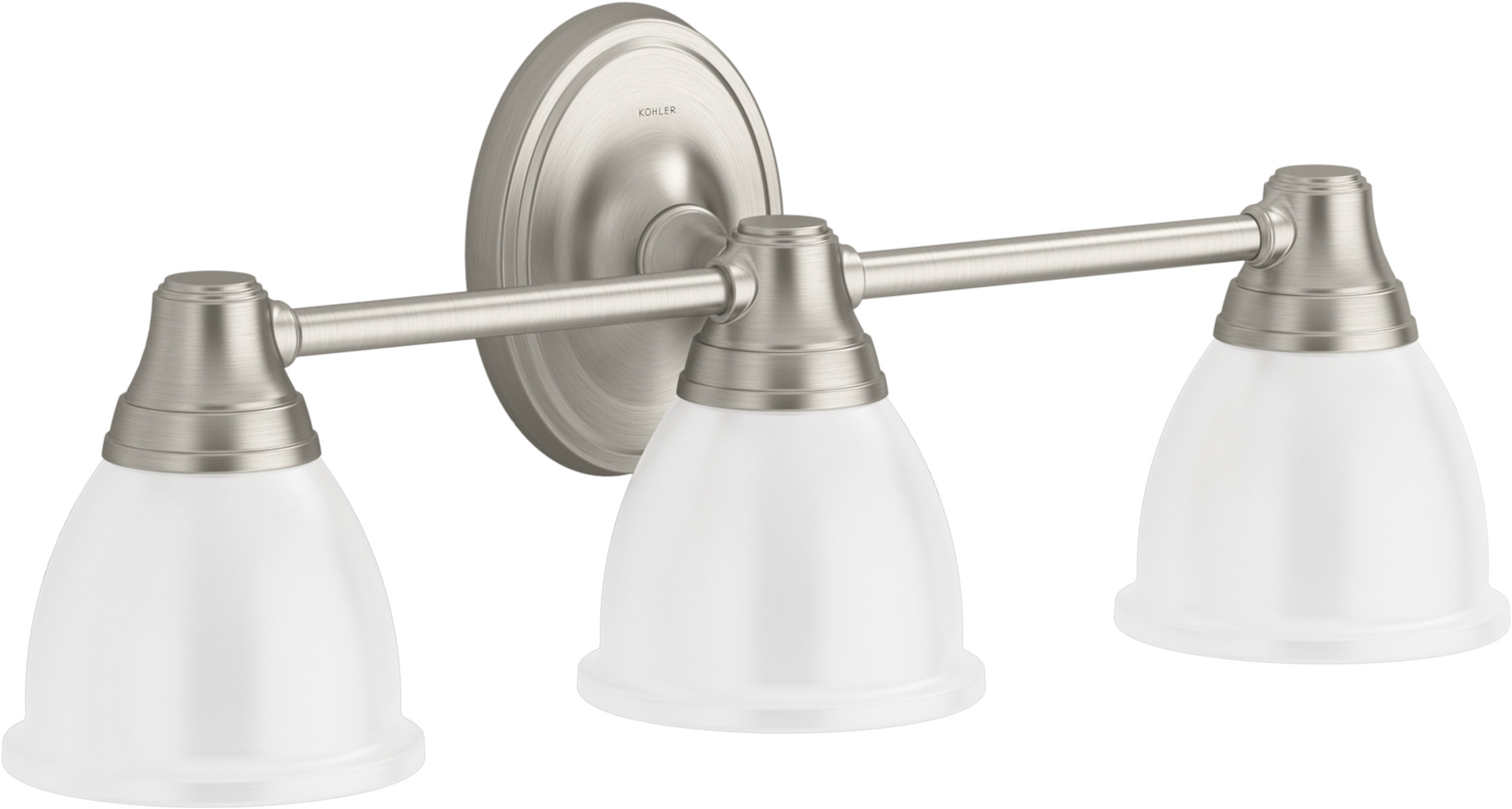 Kohler Forte 3 LightBathroom Vanity Light Fixture, Position Facing Up ...