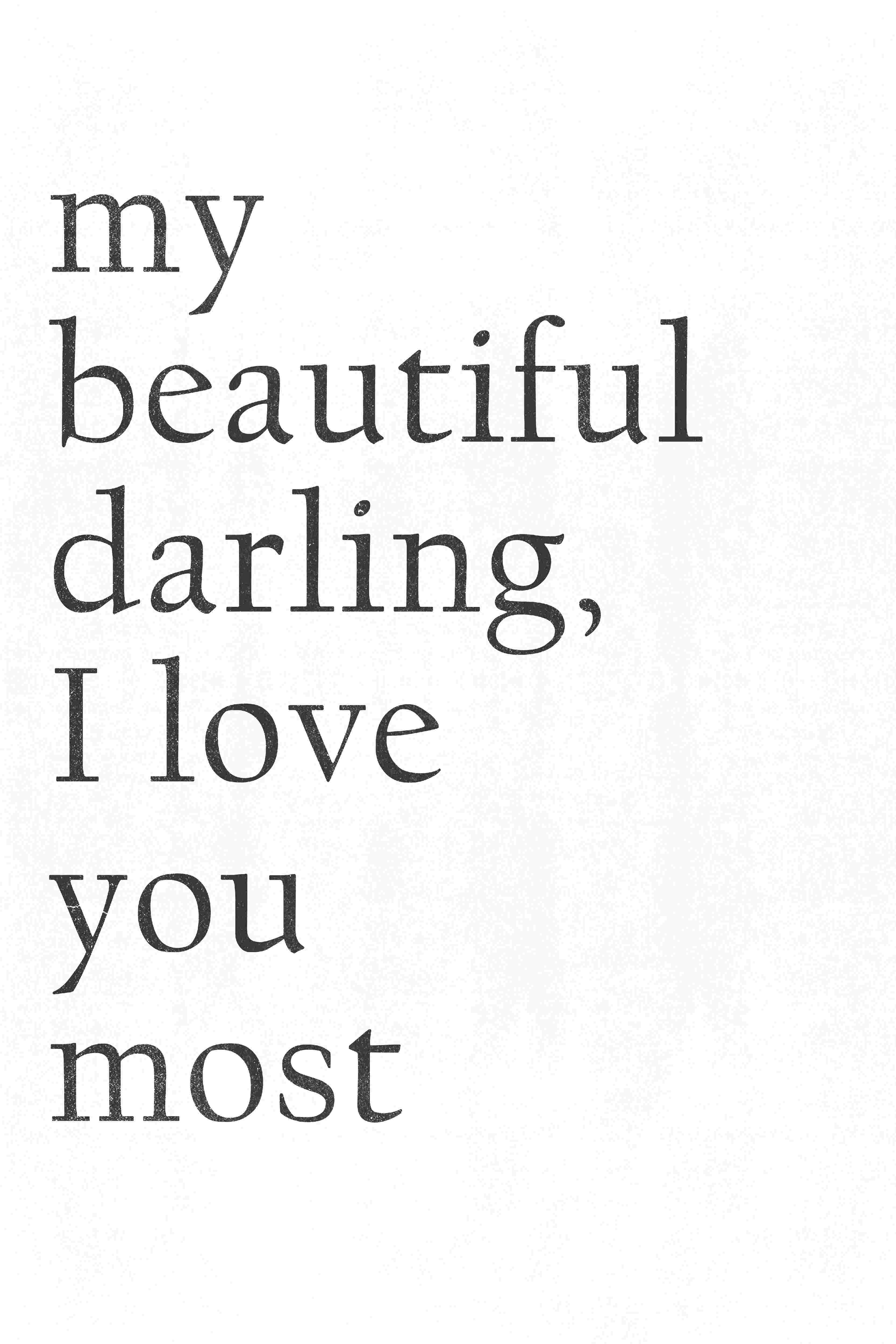 Trinx My Beautiful Darling by - on | Wayfair