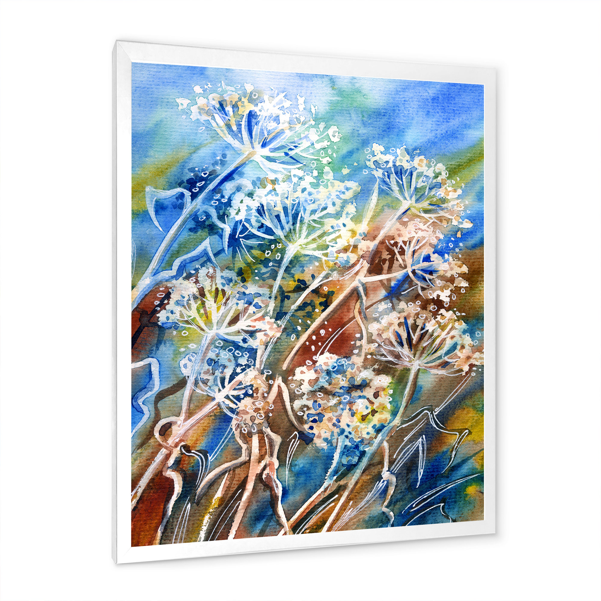 Winston Porter Abstract Umbrella Forest Plants Painting Abstract ...