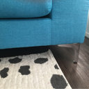 Hashtag Home Tommen Animal Print Area Rug in Neutral Black/White ...