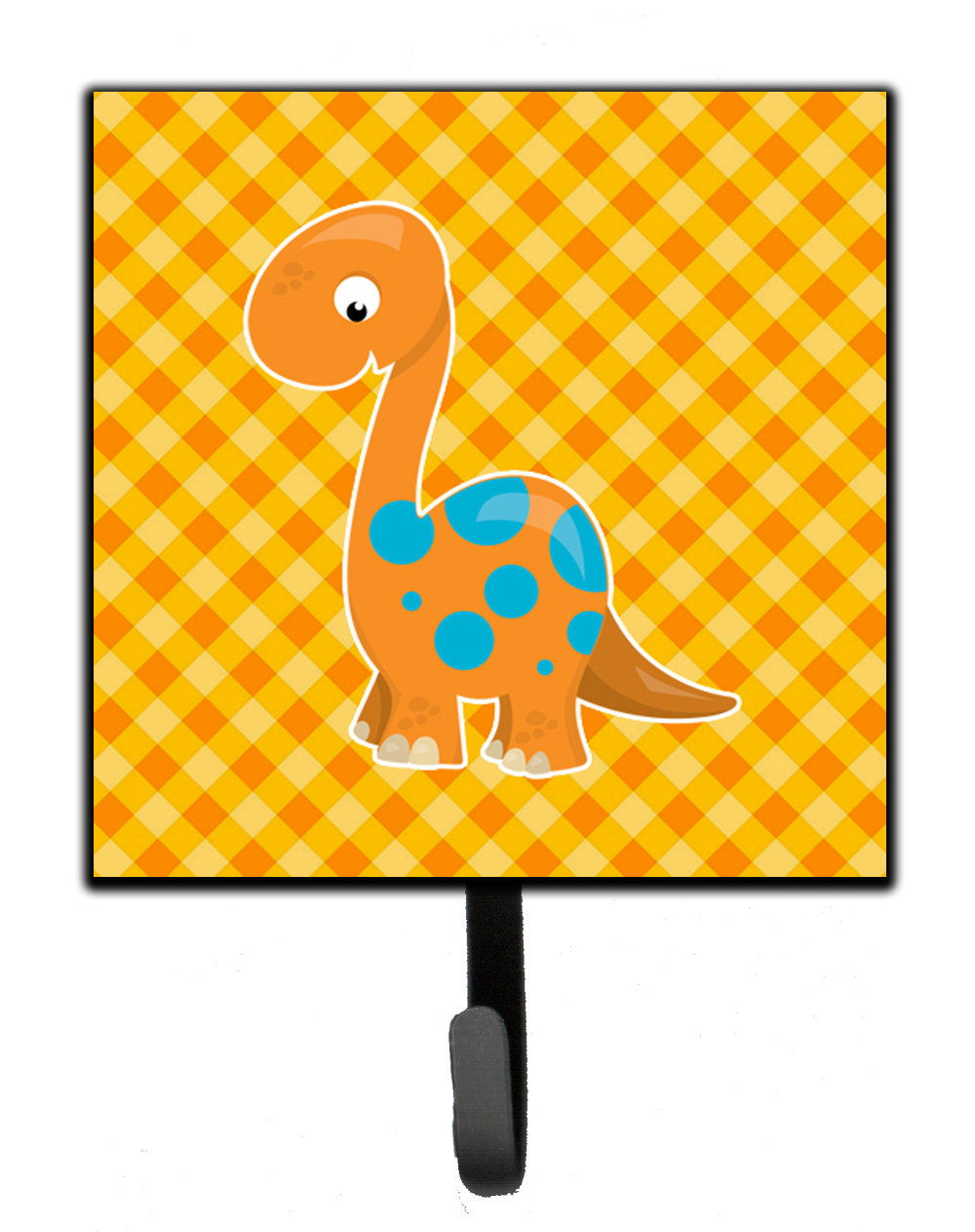 Harriet Bee Svalin Brontosaurus Dinosaur Wall Key Organizer with Key ...