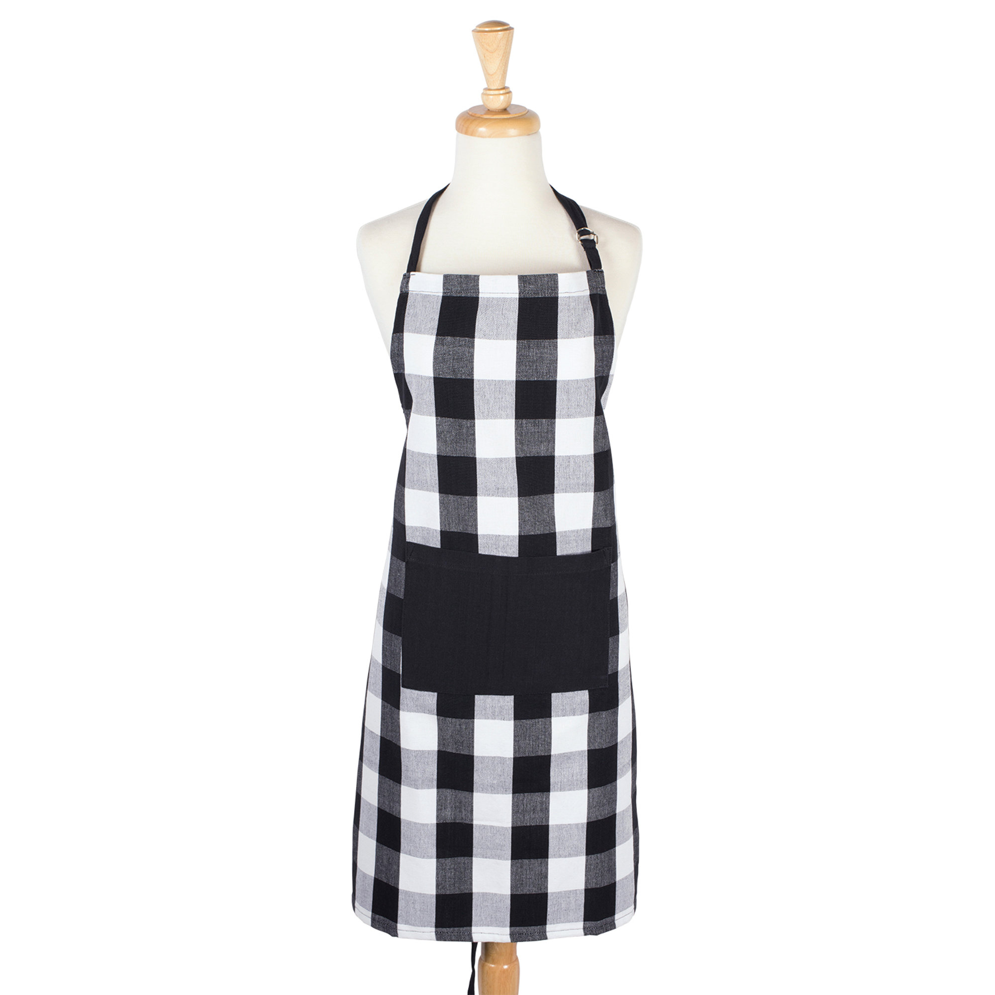Gracie Oaks Wolsingham Checkered Chef Kitchen Apron & Reviews | Wayfair
