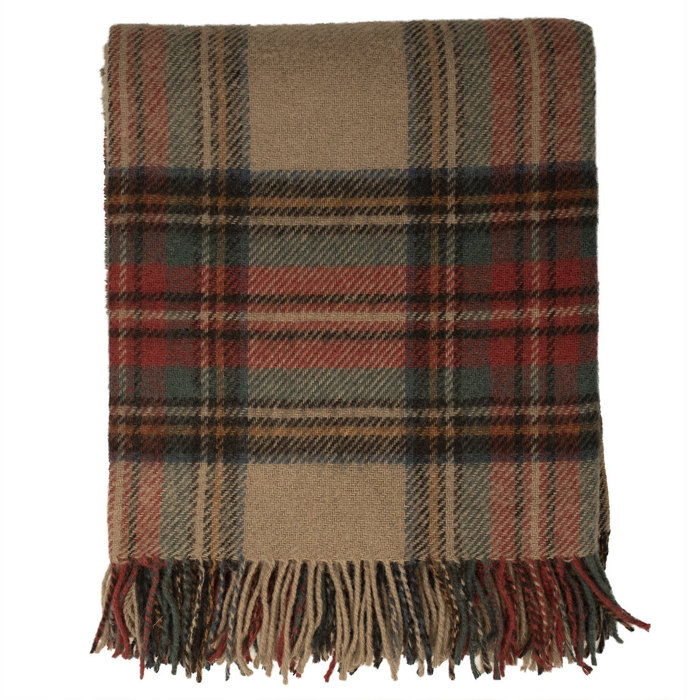 Prince of Scots Highland Wool Throw | Wayfair