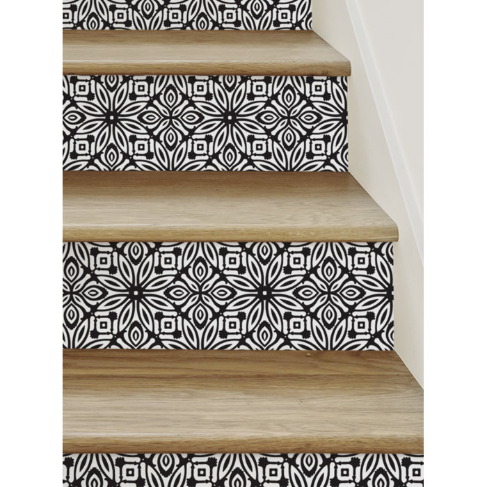 SimpleShapes Peel & Stick Stair Riser Wall Decal Stickers | Wayfair