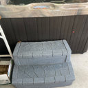 AquaRest Spas, powered by Jacuzzi® pumps Deluxe Storage Step & Reviews ...