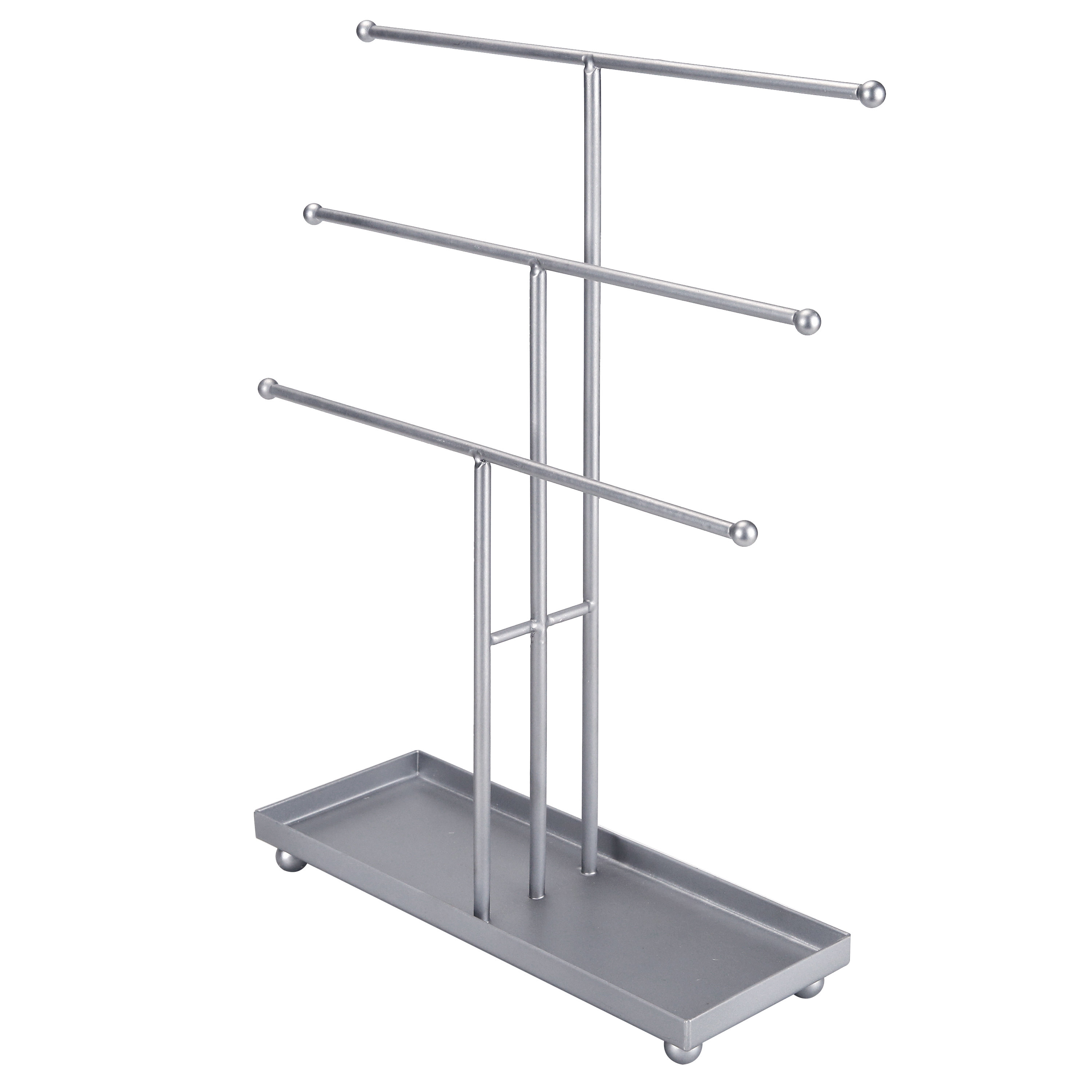 Latitude Run® 3 Tier Metal Jewelry Stand | Wayfair