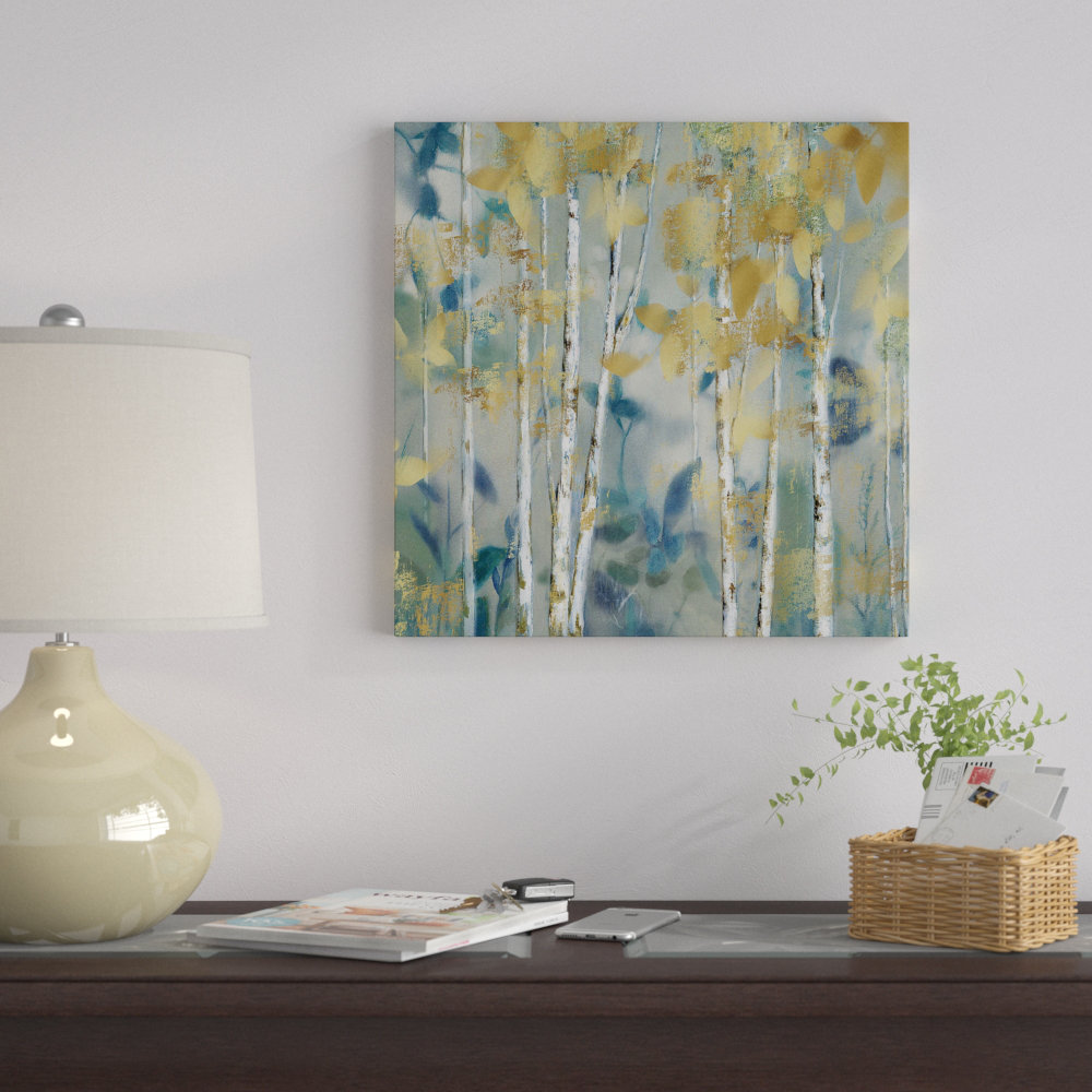 Winston Porter Gilded Forest I by Nan - Print | Wayfair