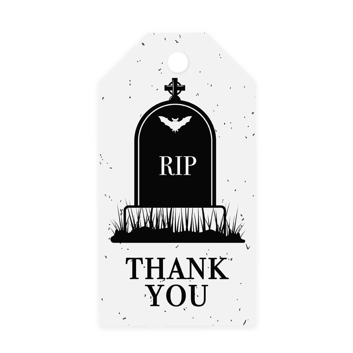 Koyal Wholesale RIP Tombstone Paper Disposable Gift Bags | Wayfair