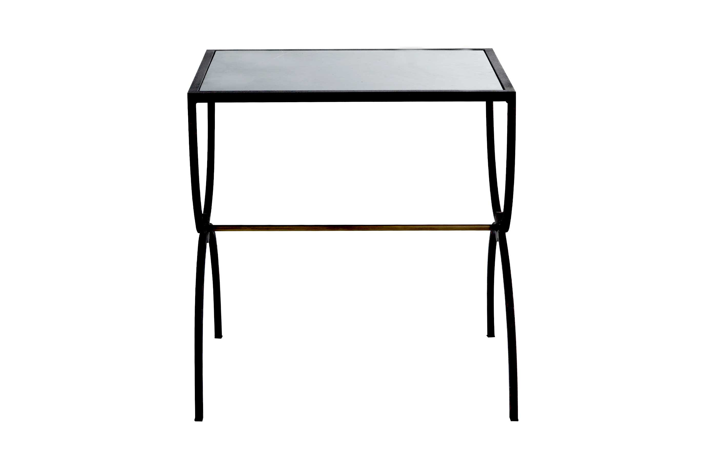 Gabby Marion 25'' Tall Cross Legs End Table | Wayfair