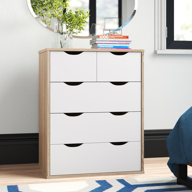 Zipcode Design Bohl 5 Drawer 60Cm W Chest Of Drawers & Reviews ...