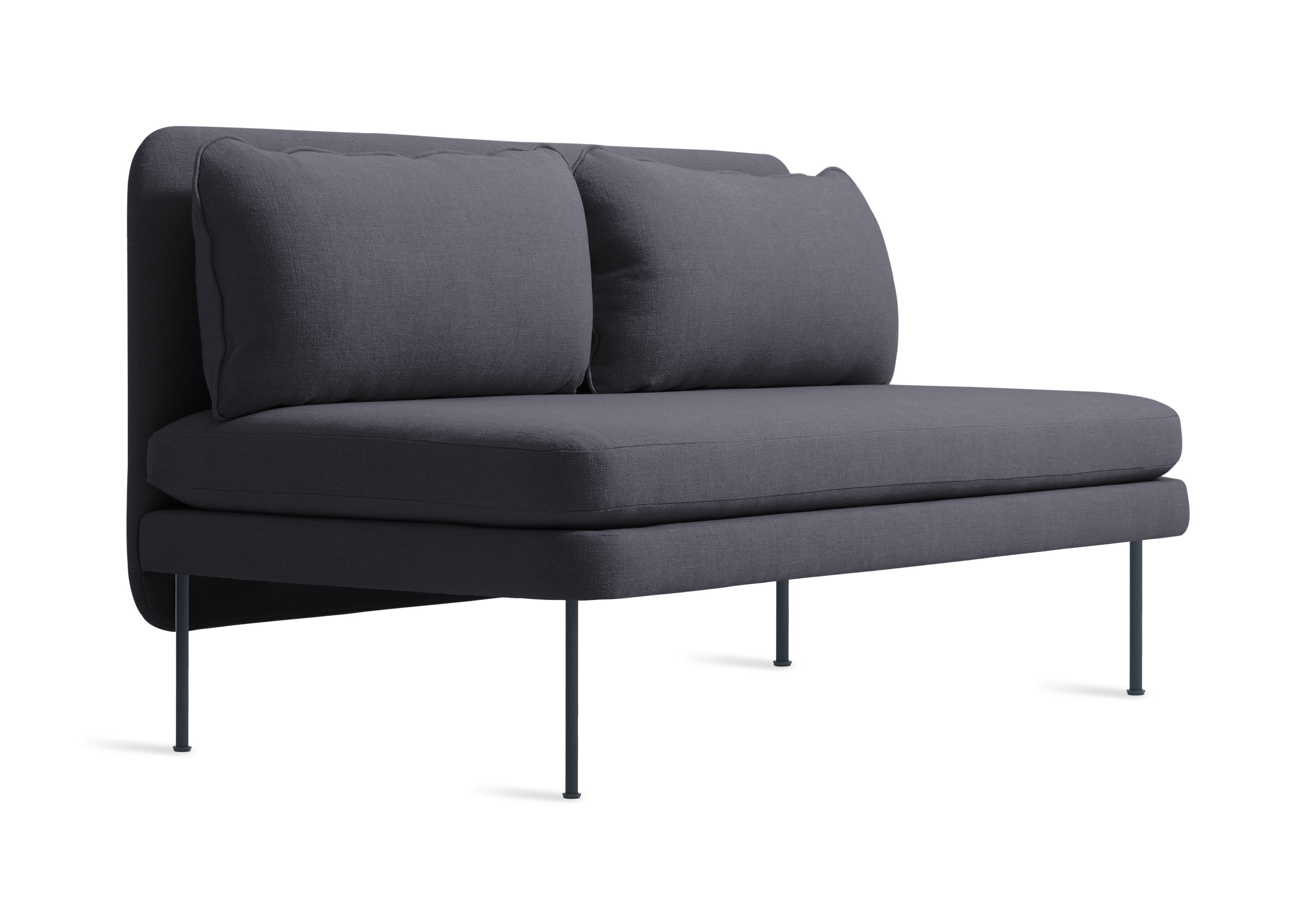 Blu Dot Bloke 60" Armless Settee | Wayfair
