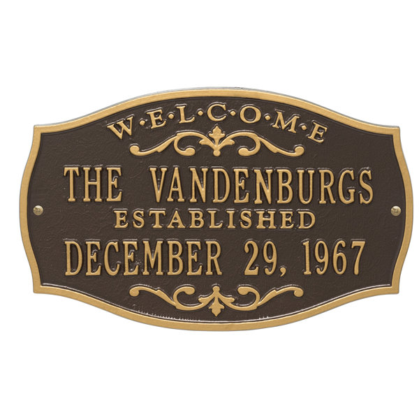 Large-outdoor-wall-plaques | Wayfair
