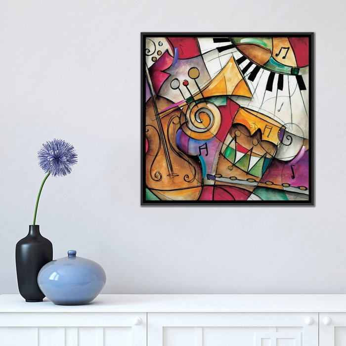 Bless international Jazz It Up I by Eric Waugh - Gallery-Wrapped Canvas ...