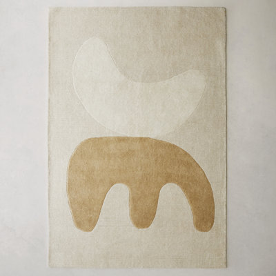 AllModern Jason Wu Adobe White Rug & Reviews | Wayfair