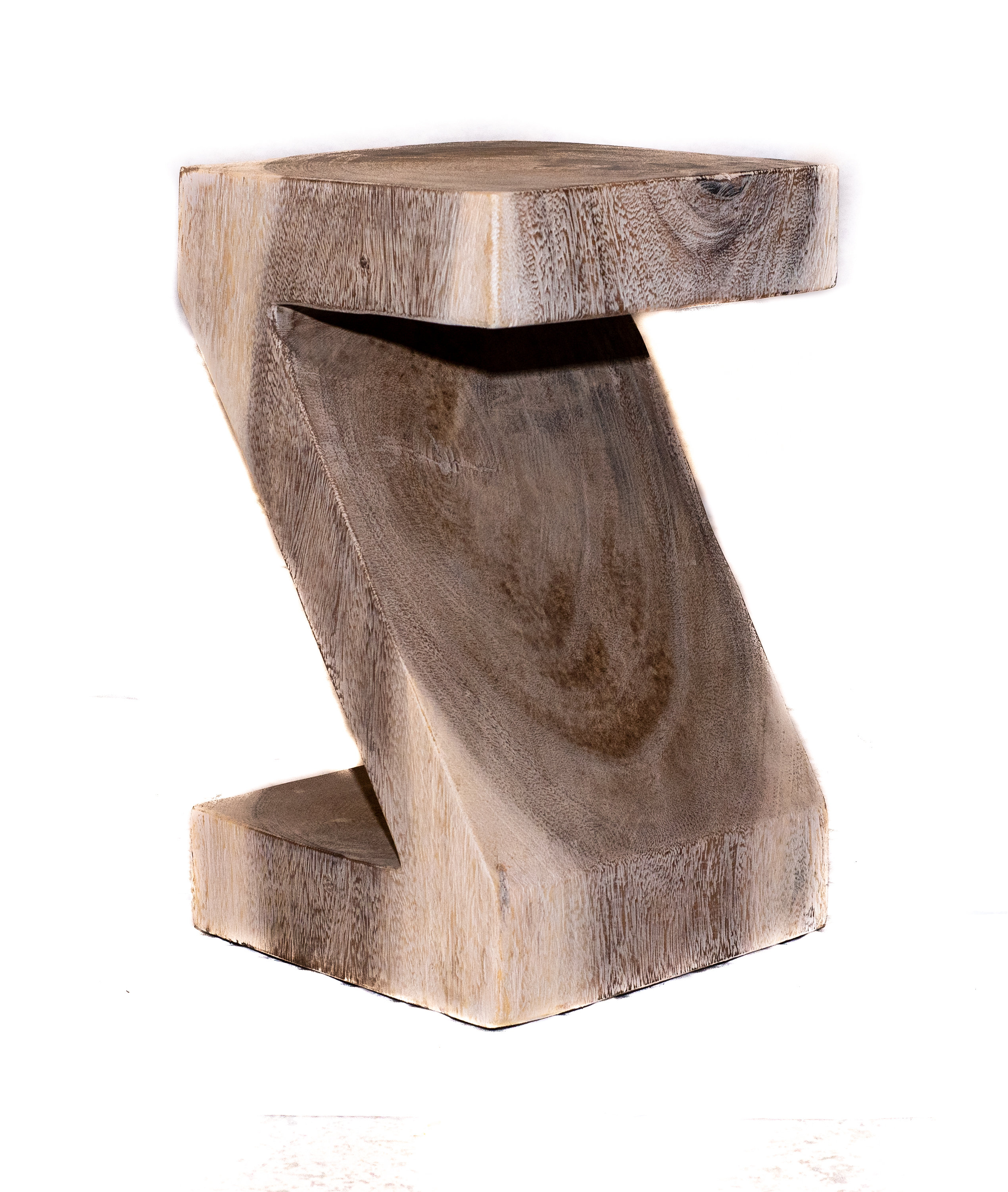 Loon Peak® Holiman 19.7'' Tall Solid Wood Block End Table | Wayfair