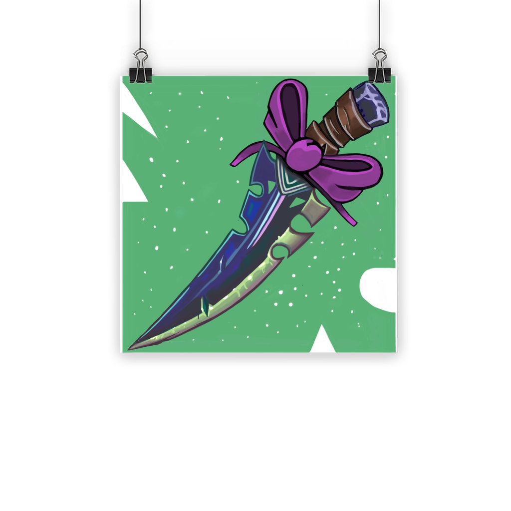 Marick Booster Dagger Classic Poster | Wayfair