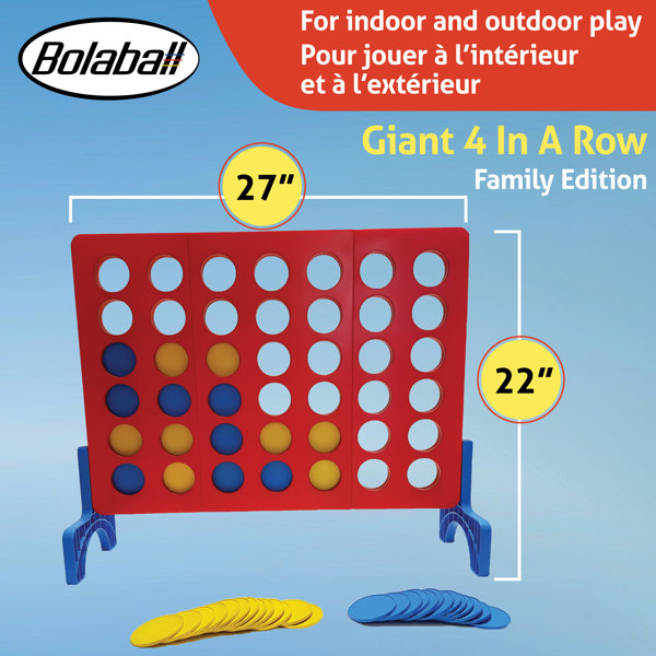 Bolaball 4 in a Row-Family Edition Giant Games & Reviews | Wayfair