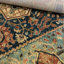Bungalow Rose Trinette Oriental Area Rug in Green/Beige & Reviews | Wayfair