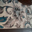 Laurel Foundry Modern Farmhouse Floral Area Rug in Ivory/Blue & Reviews ...