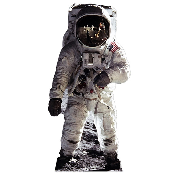 Star Cutouts Astronaut Buzz Aldrin Cardboard Standup | Wayfair