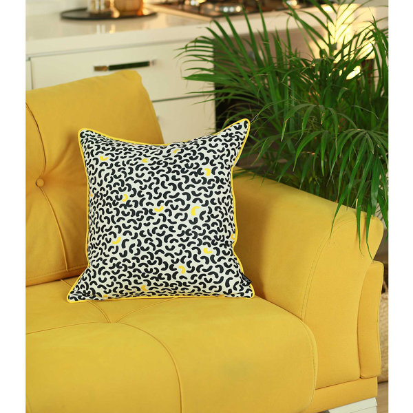 HomeSahel 18" x 18" Decorative Memphis Printed Throw Pillow Cover for ...