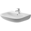 Duravit D-Code Ceramic 26" Wall Mount Bathroom Sink with Overflow ...