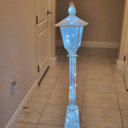 Three Posts™ Lamppost LED Lighted Display & Reviews | Wayfair