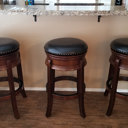 Charlton Home® Kingsford Bar & Counter Swivel Stool & Reviews | Wayfair