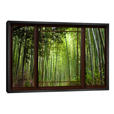 Bay Isle Home Bamboo Forest Window View by Bamboo Forest Window View ...