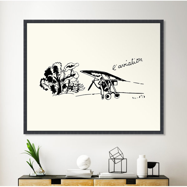 Framed-aviation-art | Wayfair