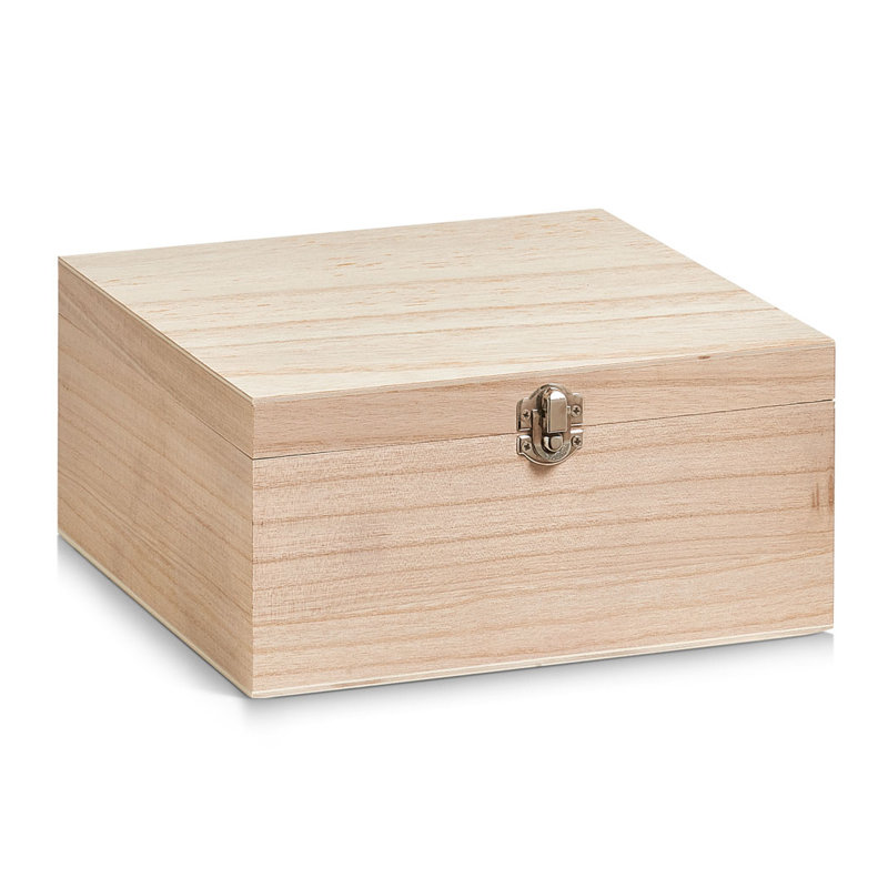 Zeller Solid Wood Box | Wayfair.co.uk