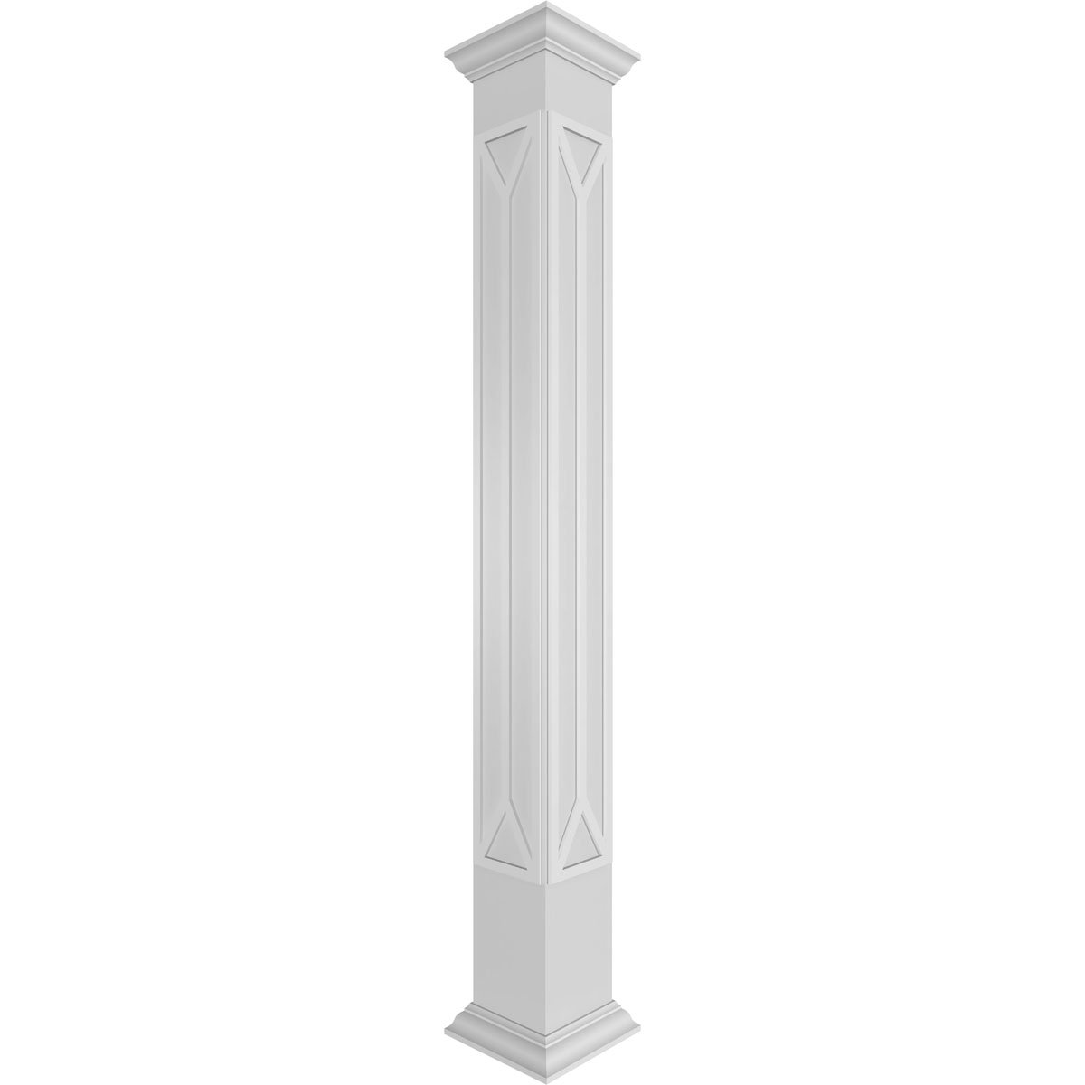 PCI Enterprises Craftsman Classic Square Non-Tapered San Carlos Mission ...