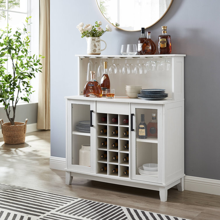 Steelside™ Shasta Bar Cabinet & Reviews | Wayfair