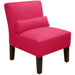 Fuschia Velvet Accent Chair | Wayfair