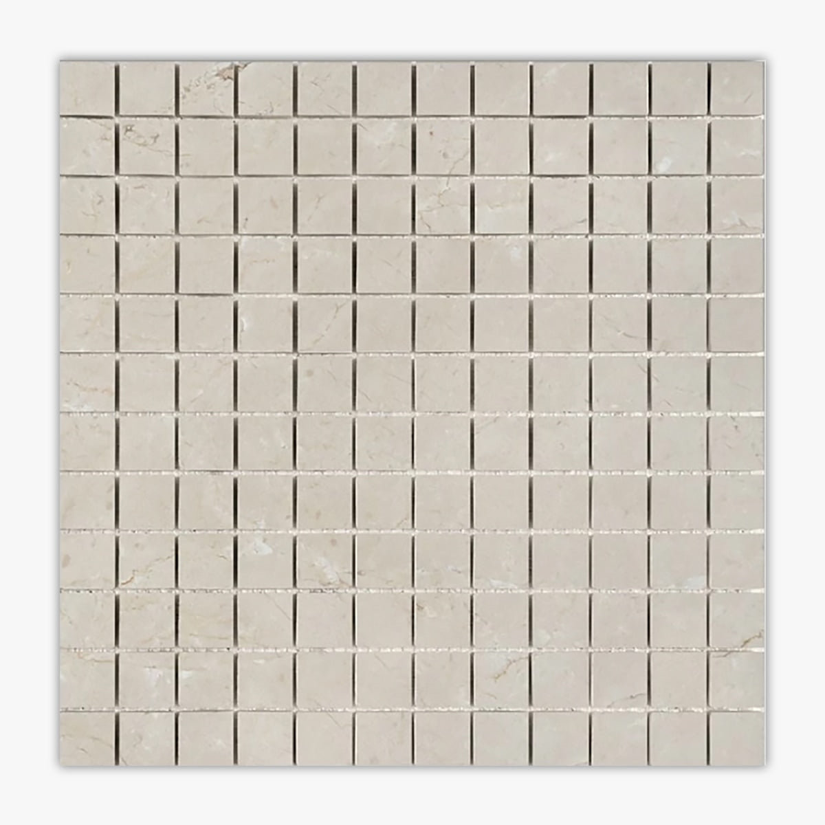 Direct Stone Source 1" x 1" Marble Grid Mosaic Wall & Floor Tile | Wayfair