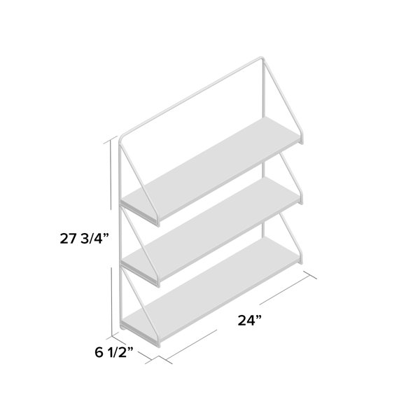 Three Posts™ Landeros 3 Piece Tierred Shelf & Reviews | Wayfair