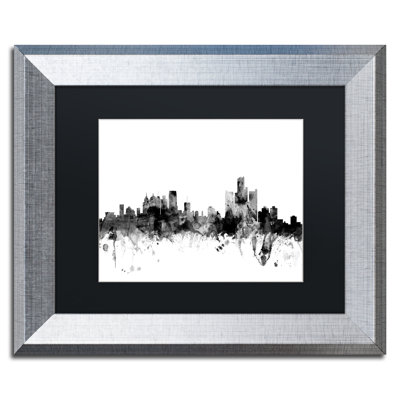 Detroit Skyline Wall Art | Wayfair
