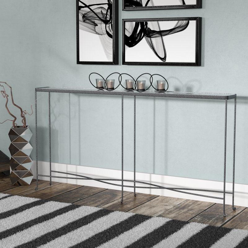 Orren Ellis Elizabella 55'' Console Table & Reviews | Wayfair