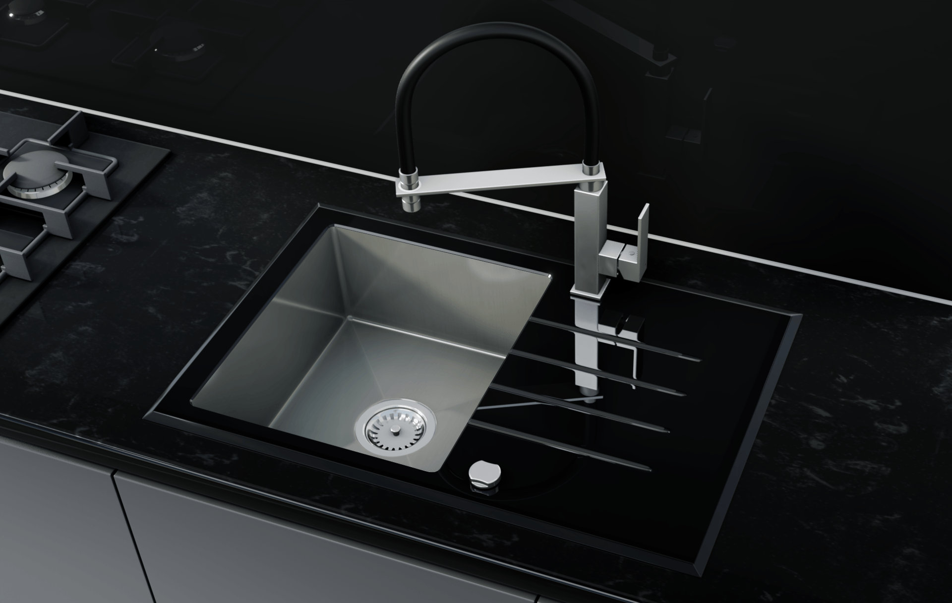 Belfry Kitchen Newberry Single Bowl Inset Kitchen Sink | Wayfair.co.uk